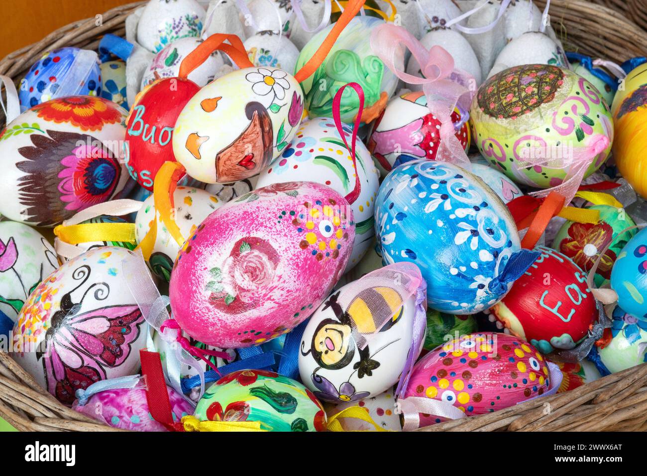 Easter Eggs, Easter Market Stock Photo - Alamy