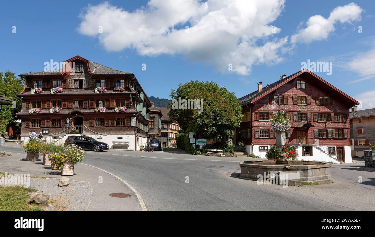 Gasthaus Zum Hirschen And Adler In Schwarzenberg, Bregenzerwald ...