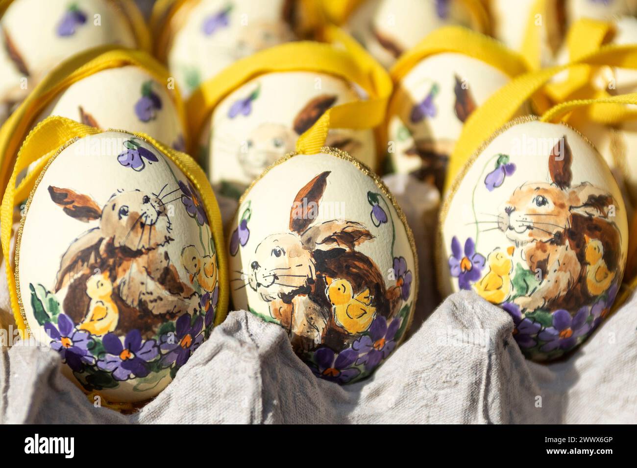 Easter Eggs, Easter Market Stock Photo - Alamy