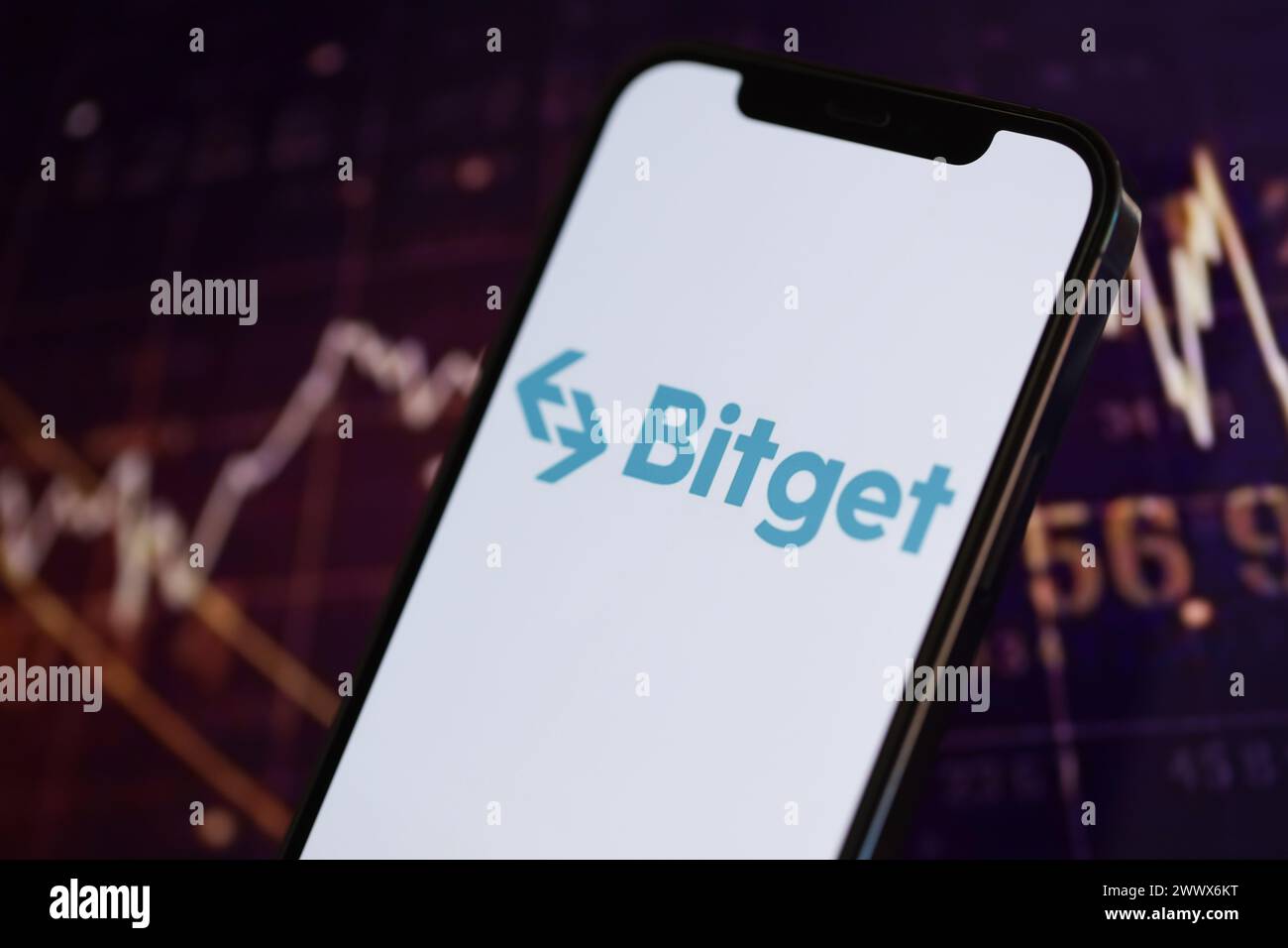Bitget token coin hi-res stock photography and images - Alamy