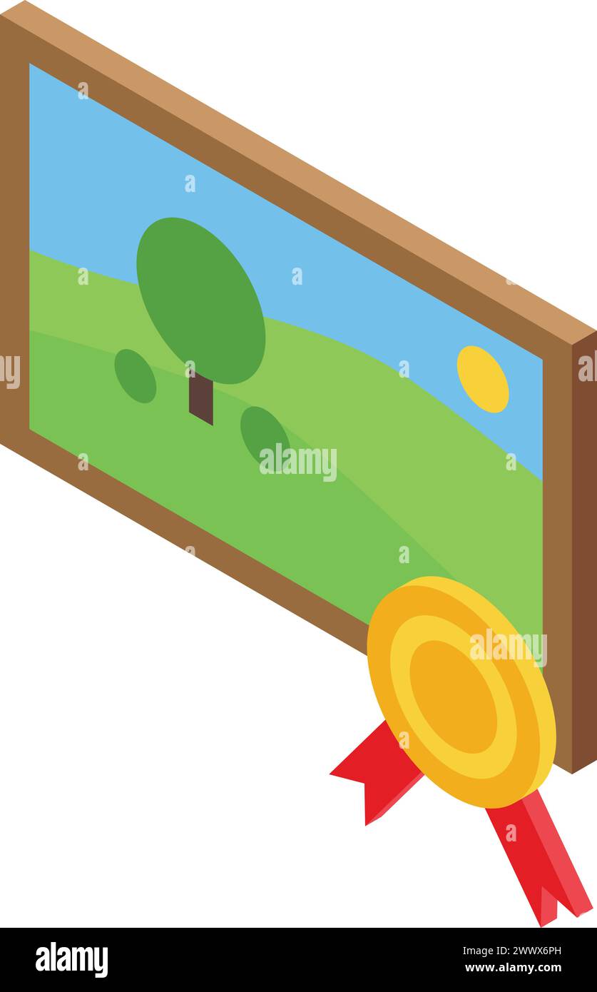 New image picture icon isometric vector. Genius plan. Technology ...
