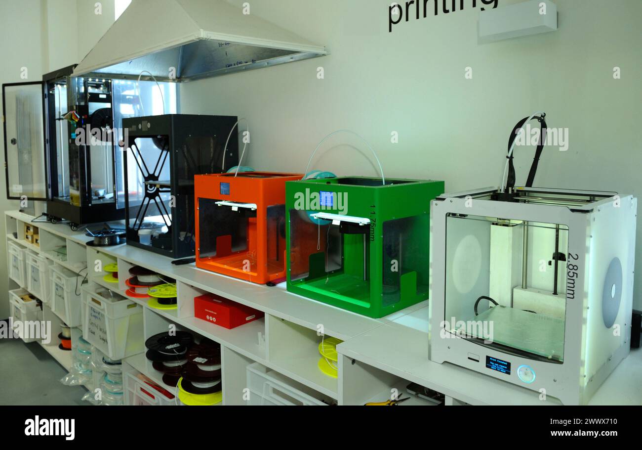 3d printers lab industry hi-res stock photography and images - Alamy