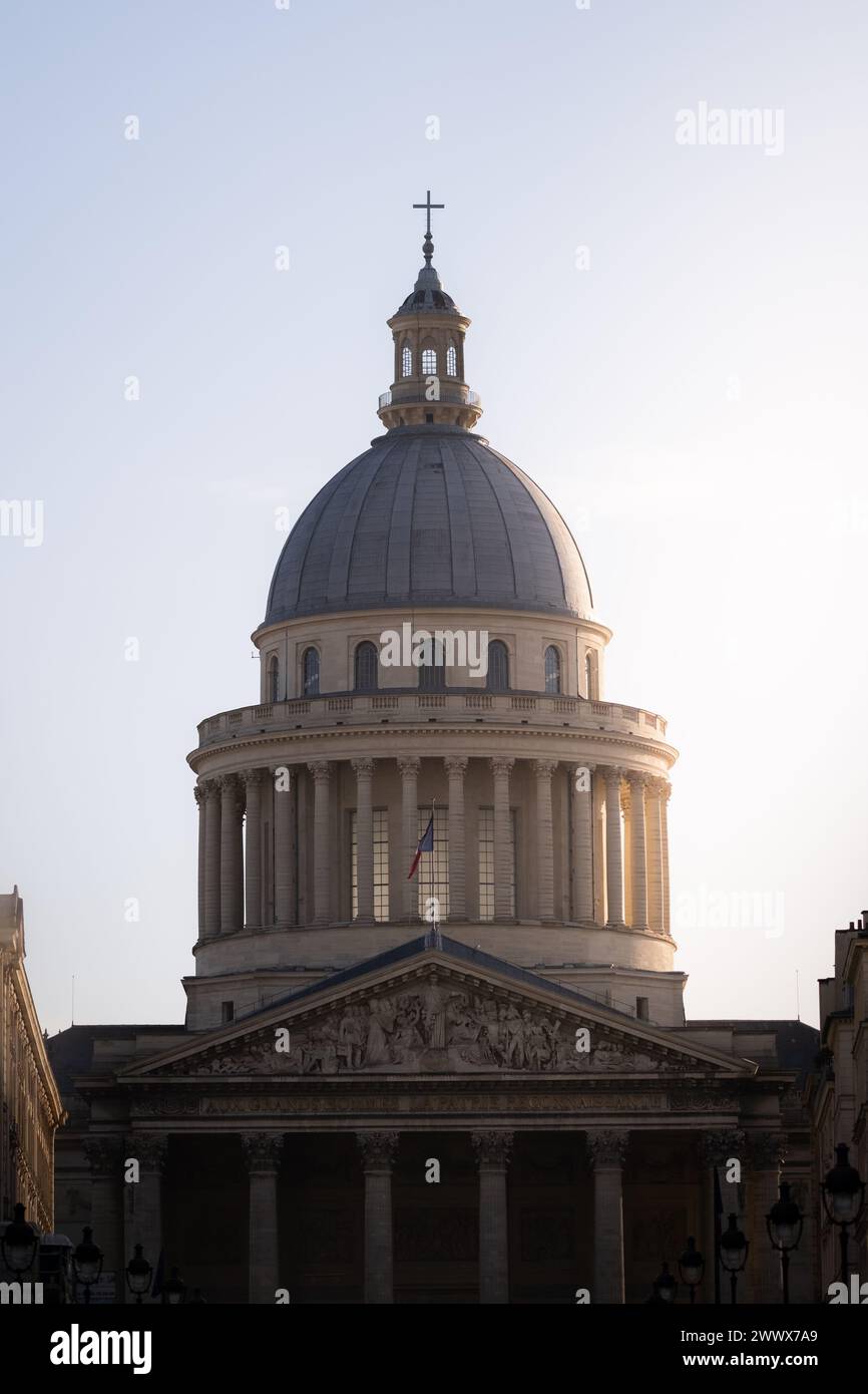 The dome of the Pantheon of Paris, France Stock Photo - Alamy