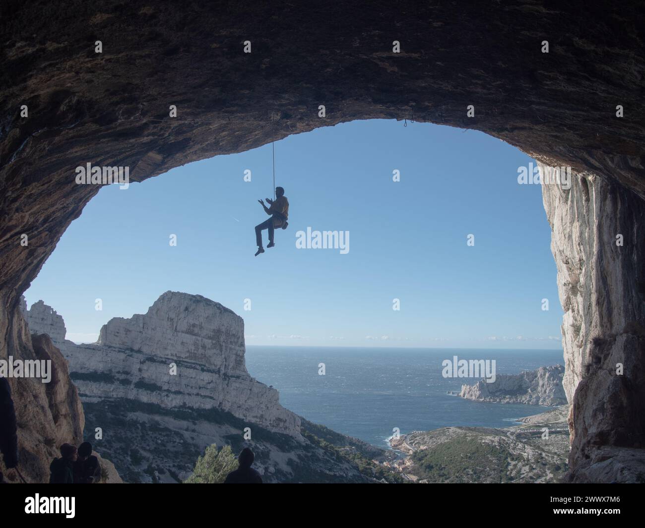 The Calanques National Park, near Marseille in the south of France ...