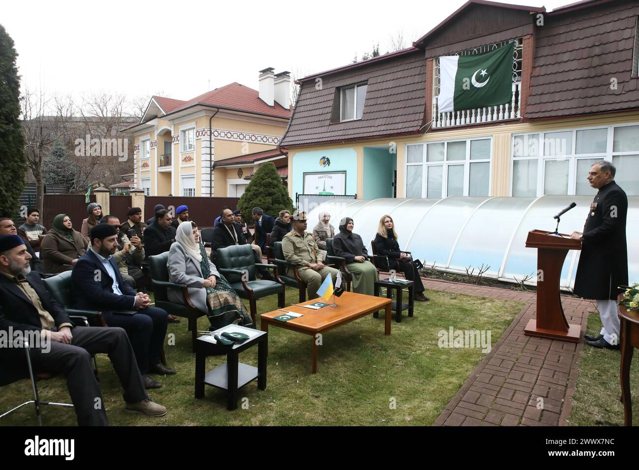 KYIV, UKRAINE - MARCH 23, 2024 - Ambassador Extraordinary and ...