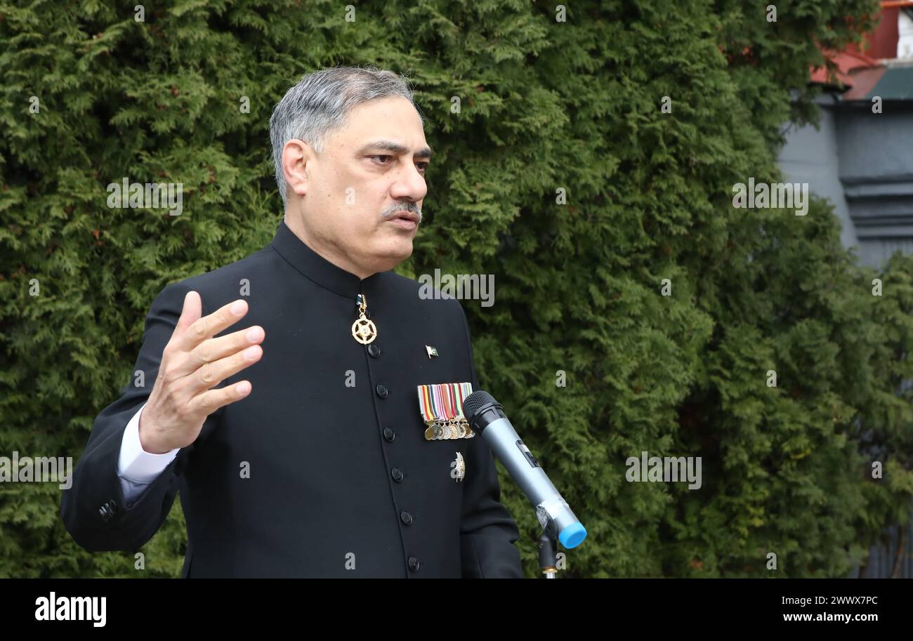 KYIV, UKRAINE - MARCH 23, 2024 - Ambassador Extraordinary and ...