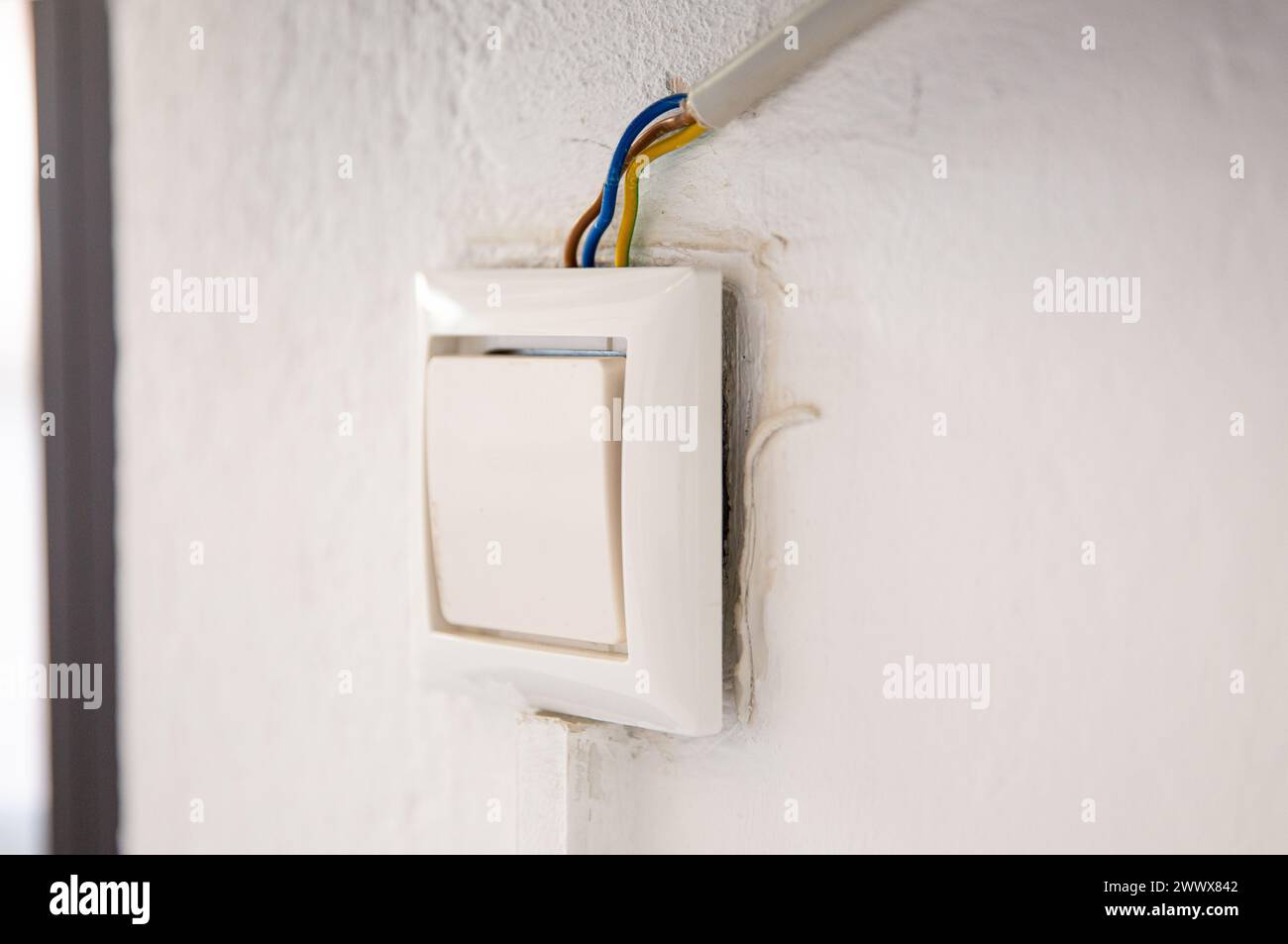 Broken light switch hi-res stock photography and images - Alamy