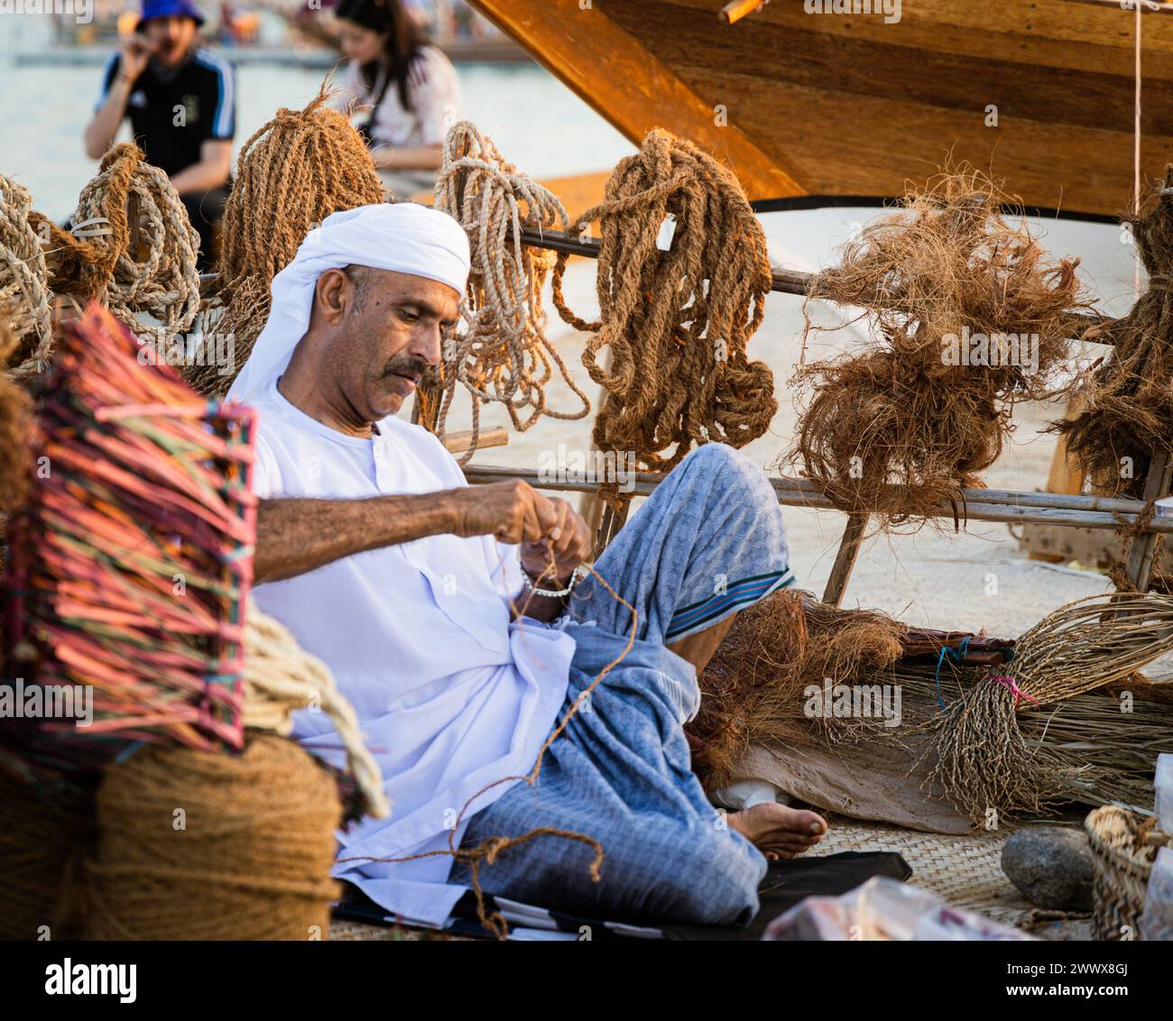 Palm fiber rope hi-res stock photography and images - Alamy