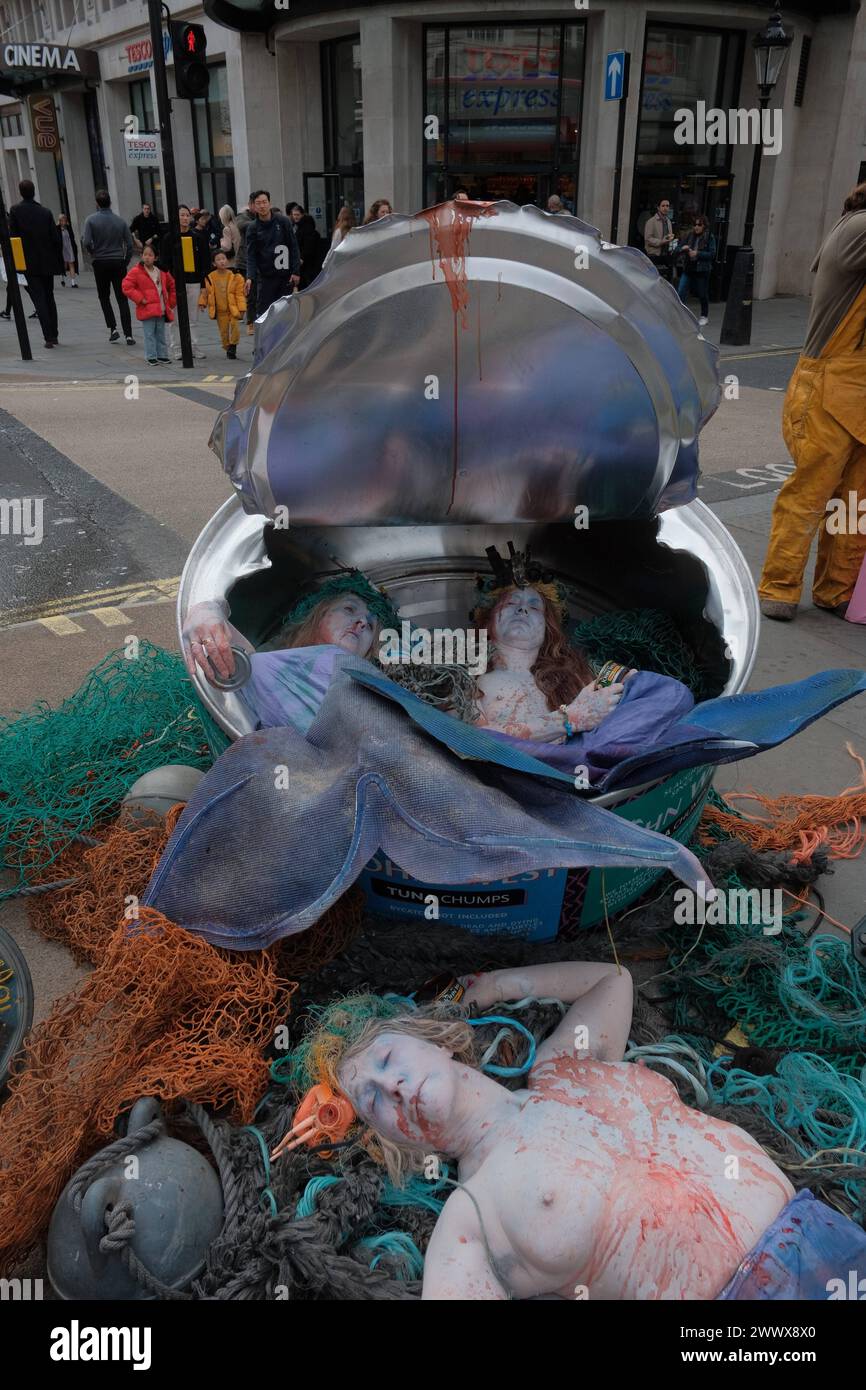 RECORD DATE NOT STATED Protest against Industrial Fishing in London ...