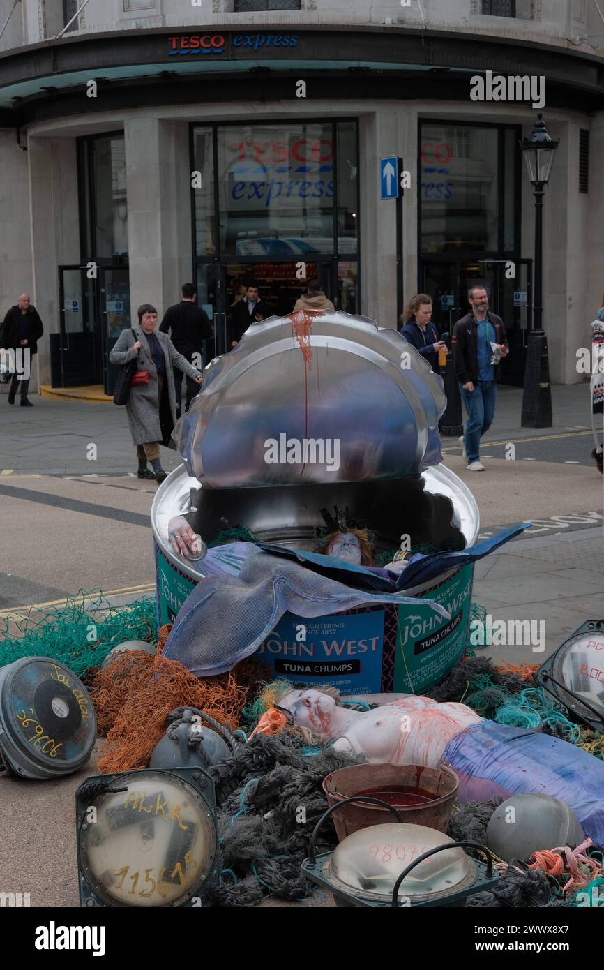RECORD DATE NOT STATED Protest against Industrial Fishing in London ...