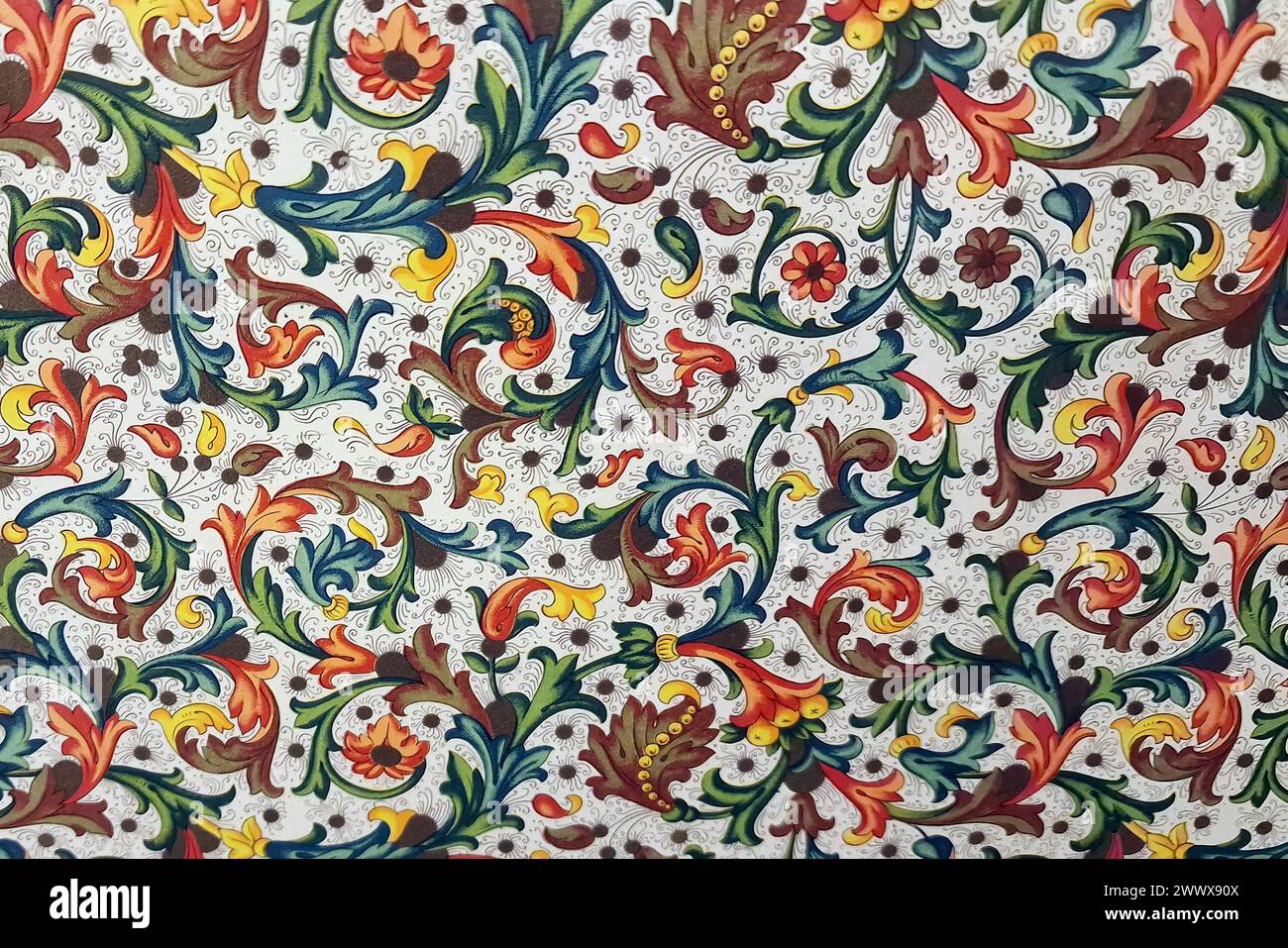 a medieval fabric close up detail texture background paper Stock Photo ...