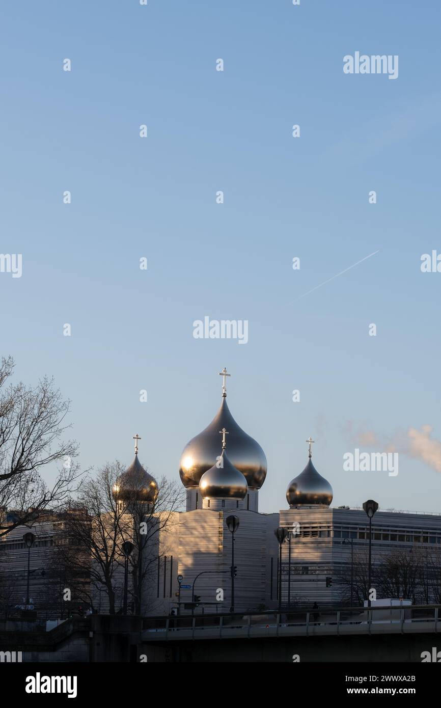 The Holy Trinity Cathedral in Paris Stock Photo - Alamy