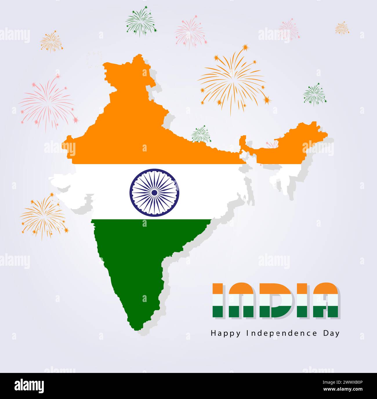 Happy 75th Independence Day of India Vector Illustration. Happy ...