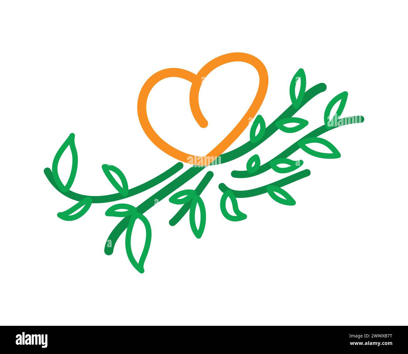 Tendril flower Cut Out Stock Images & Pictures - Alamy