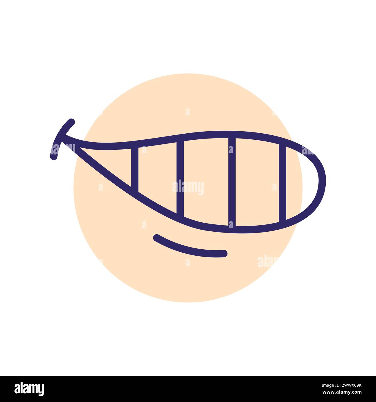 Cartoon teeth smile line icons set. Character face element. Vector ...