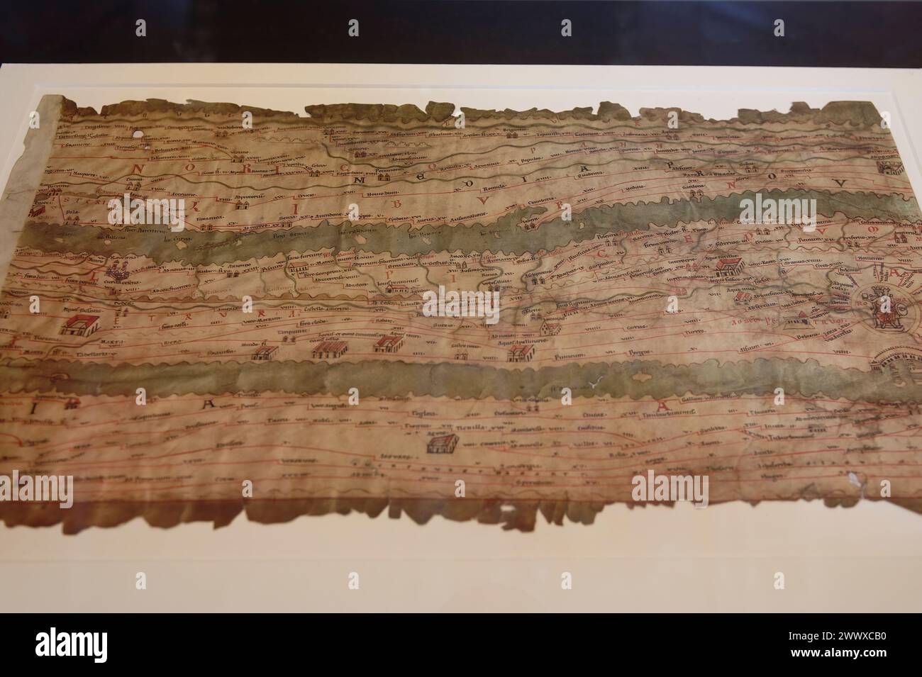 Map of vienna hi-res stock photography and images - Alamy