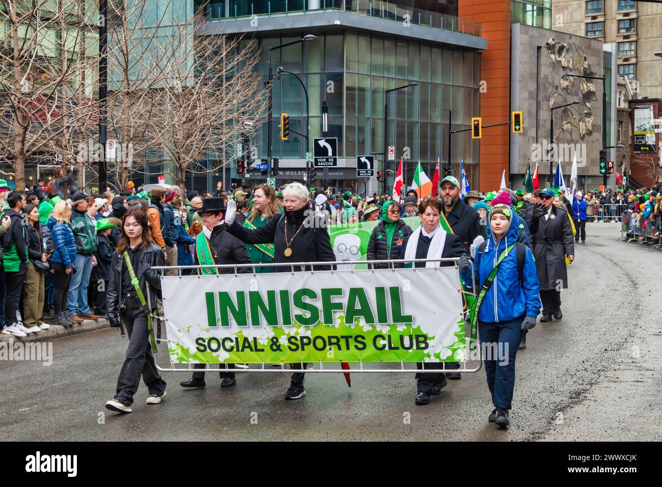 Irish banners hi-res stock photography and images - Alamy
