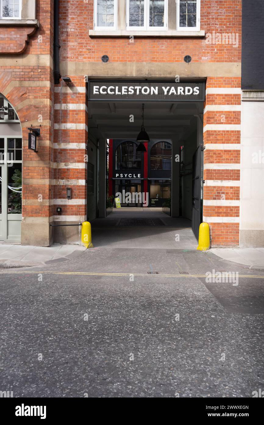 Eccleston street london hi-res stock photography and images - Alamy