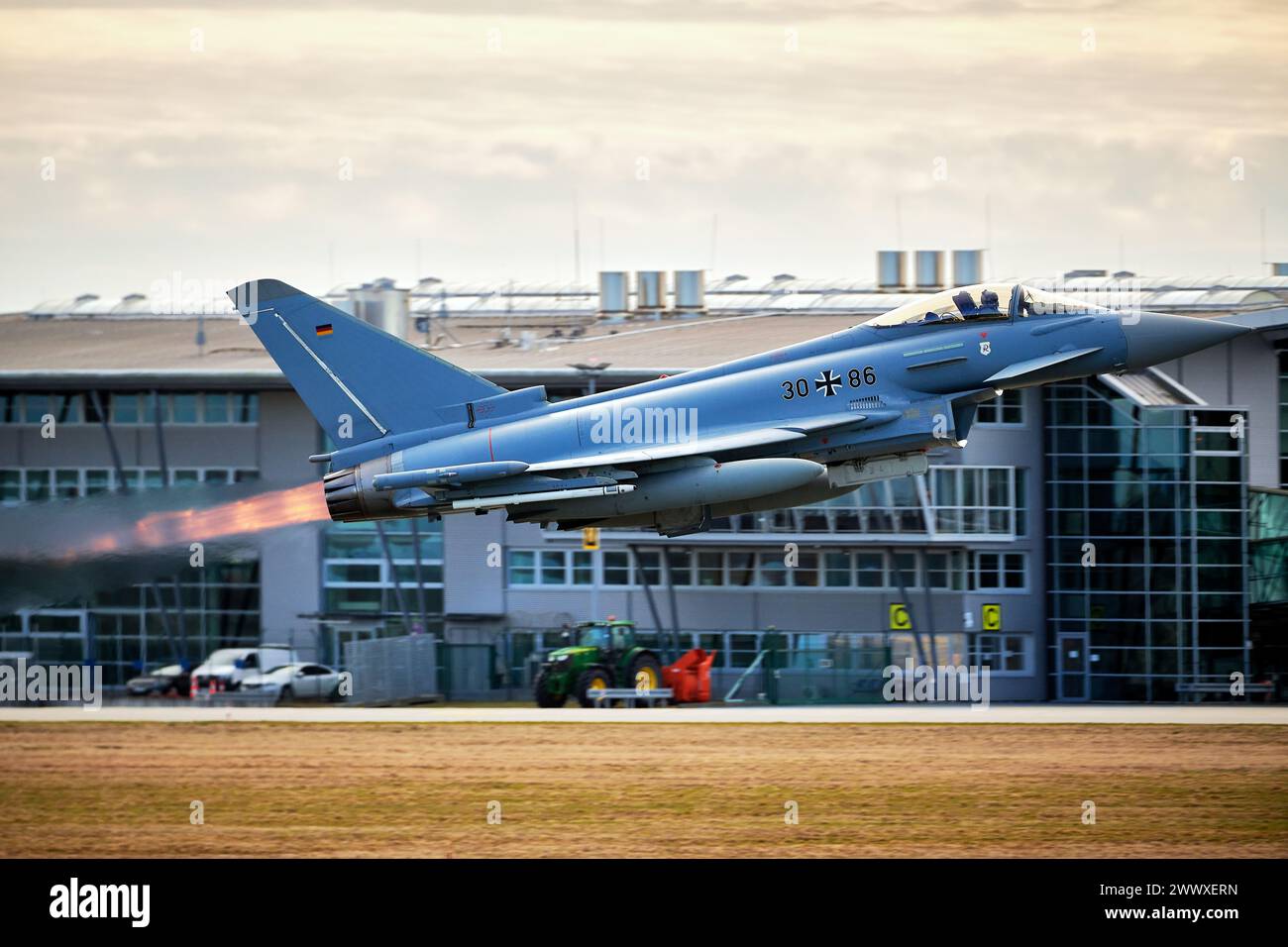 Laage, Germany: 02-07-2024: Eurofighter - Typhoon Fighter Jet Taking ...