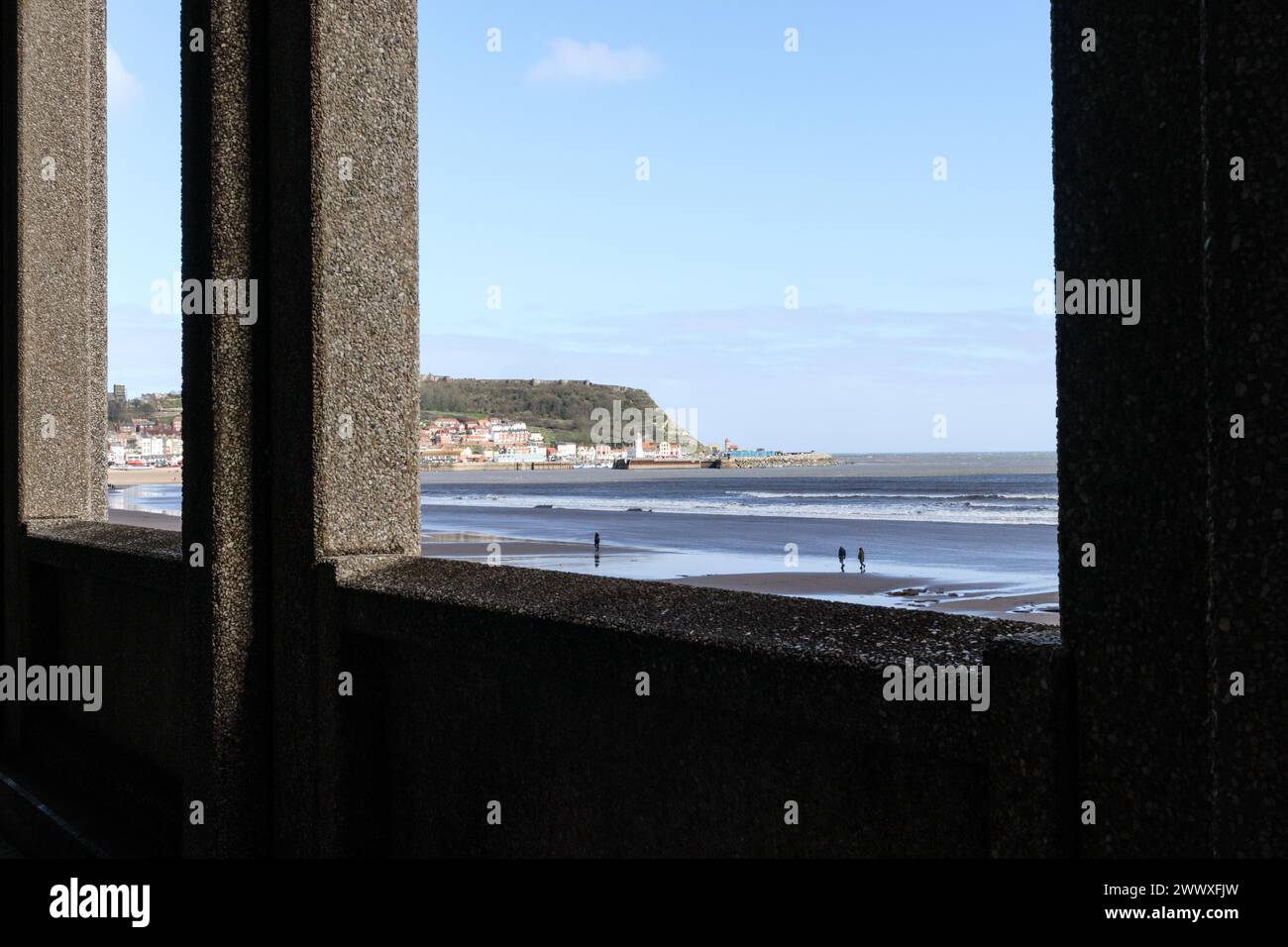 Scarborough Seafront, North Yorkshire Coast, England, UK Stock Photo ...