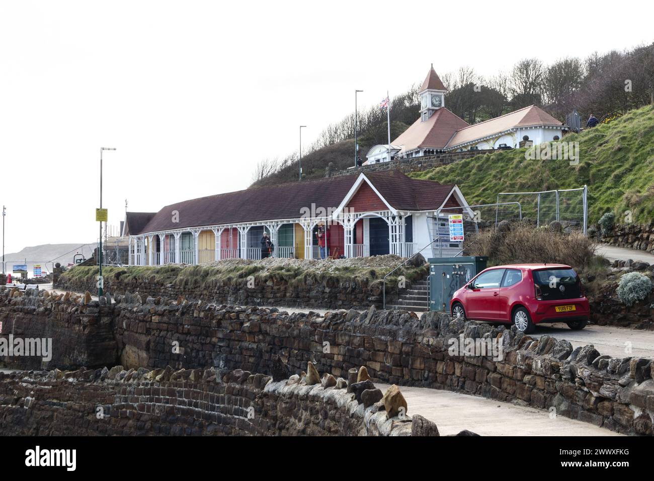 Scarborough Seafront, North Yorkshire Coast, England, UK Stock Photo ...