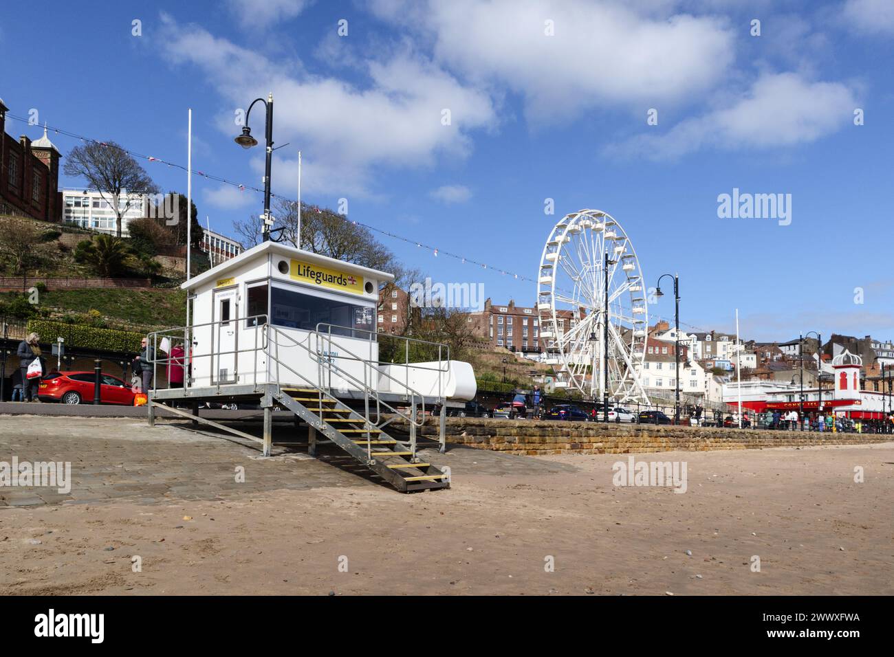 Scarborough Seafront, North Yorkshire Coast, England, UK Stock Photo ...