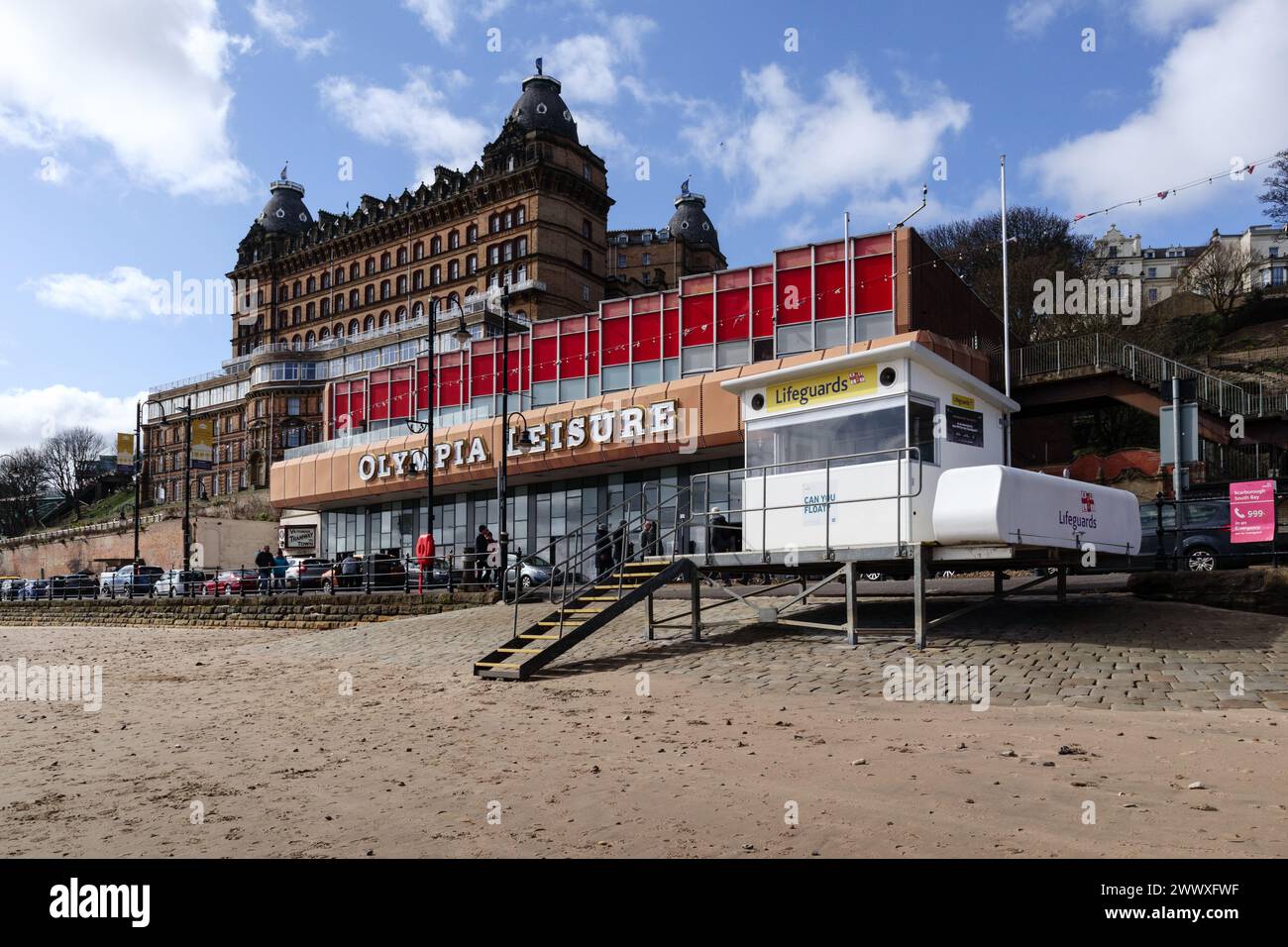 Scarborough Seafront, North Yorkshire Coast, England, UK Stock Photo ...