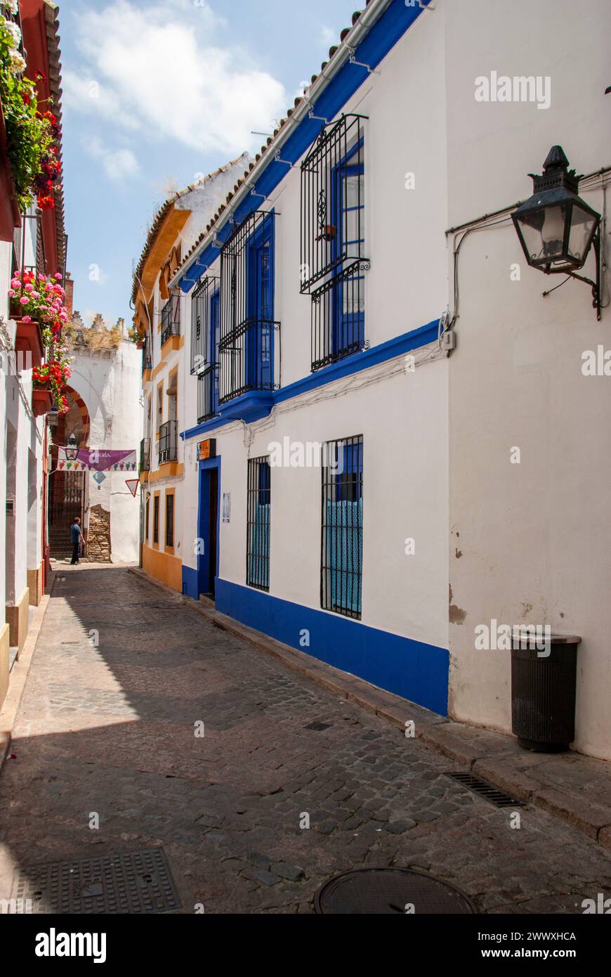 Traditional Spanish buildings Stock Photo - Alamy