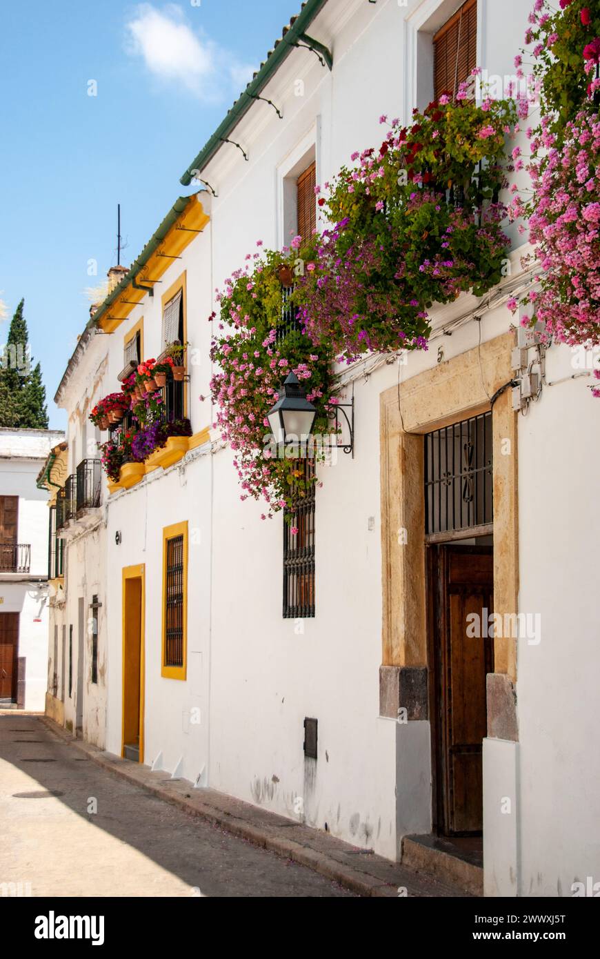 Traditional Spanish buildings Stock Photo - Alamy
