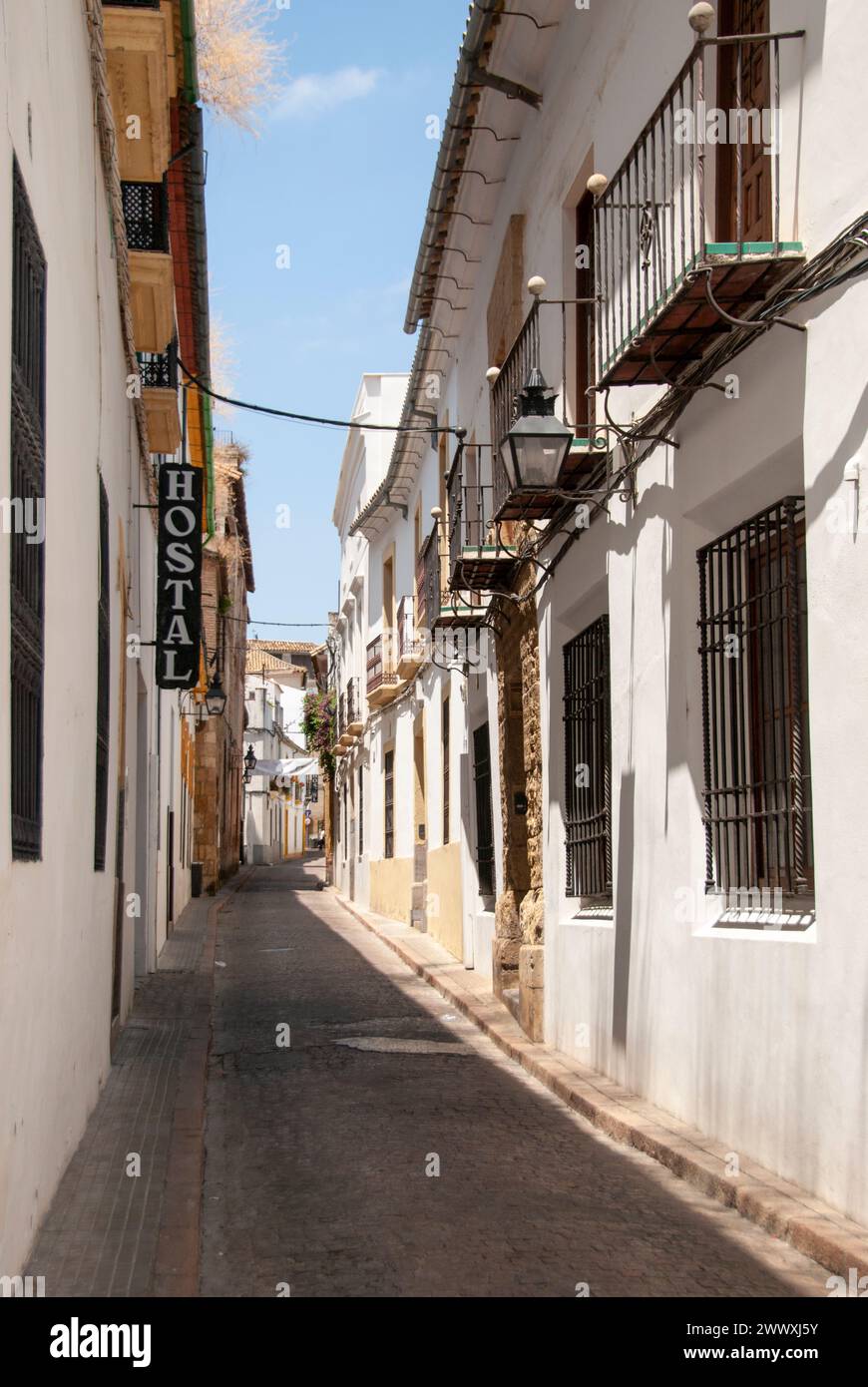 Traditional Spanish buildings Stock Photo - Alamy