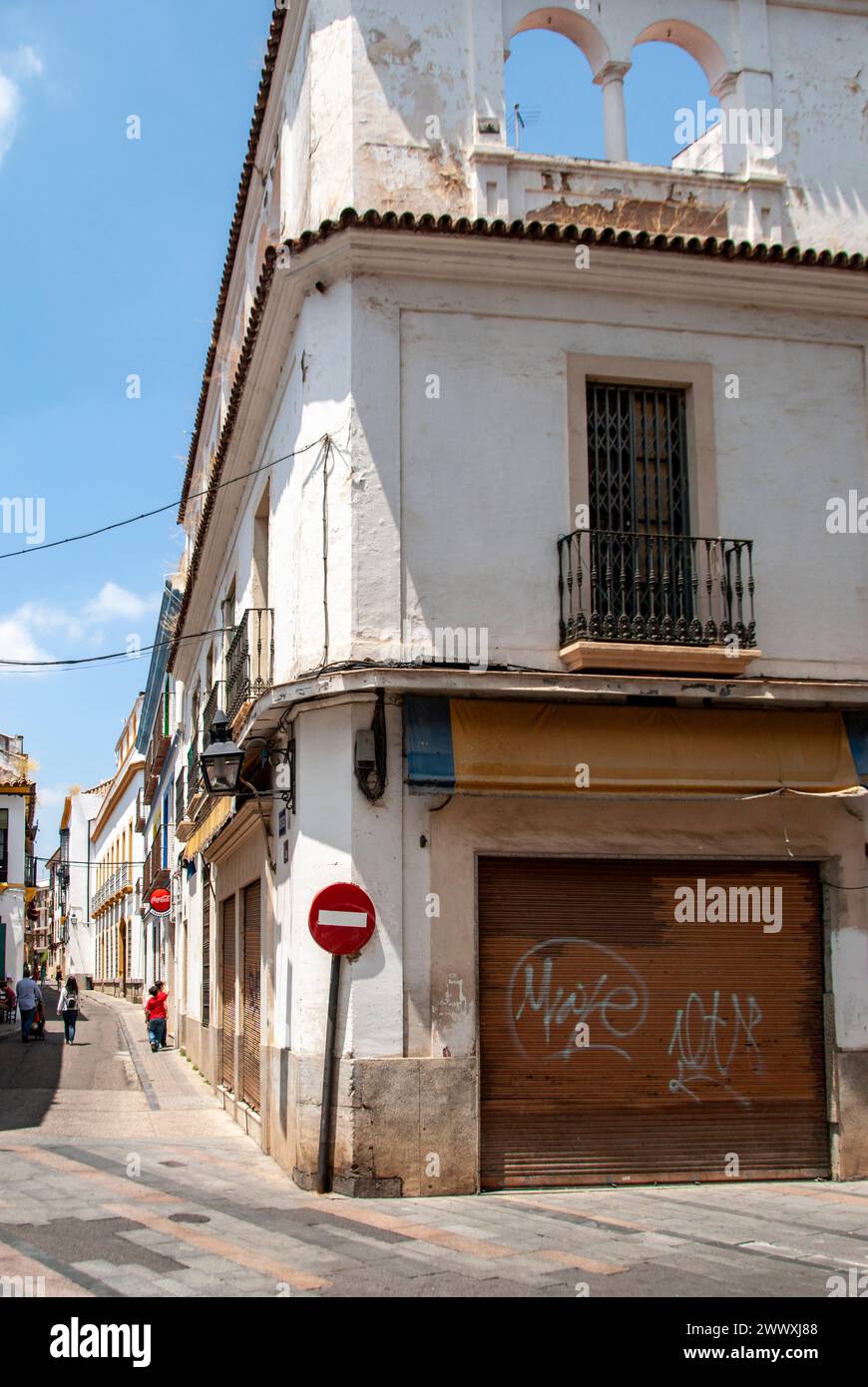Traditional Spanish buildings Stock Photo - Alamy