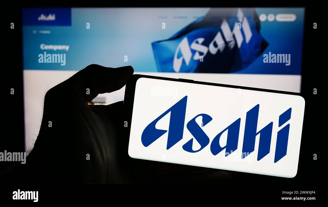 Asahi beer logo hi-res stock photography and images - Alamy