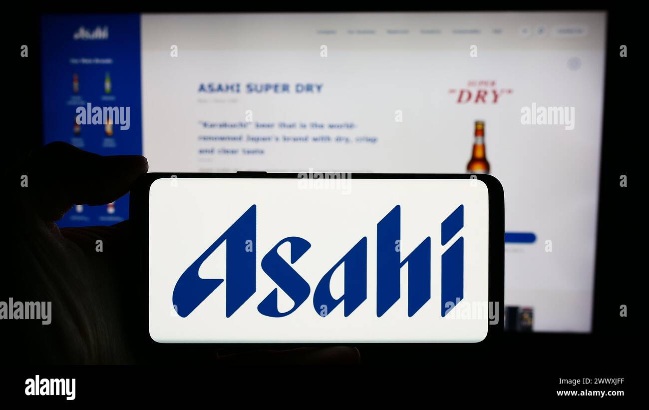 Asahi beer logo hi-res stock photography and images - Alamy