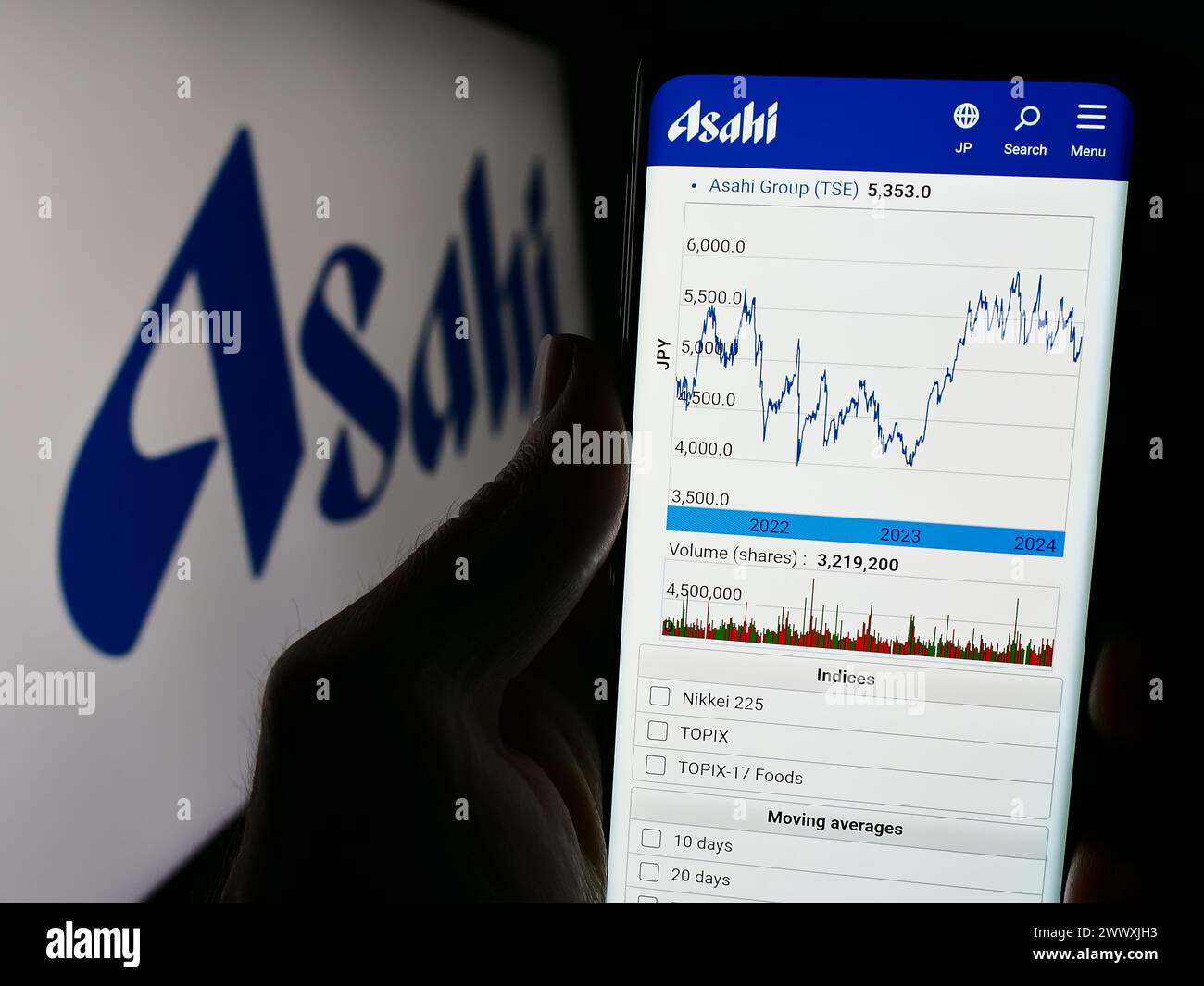 Asahi beer logo hi-res stock photography and images - Alamy