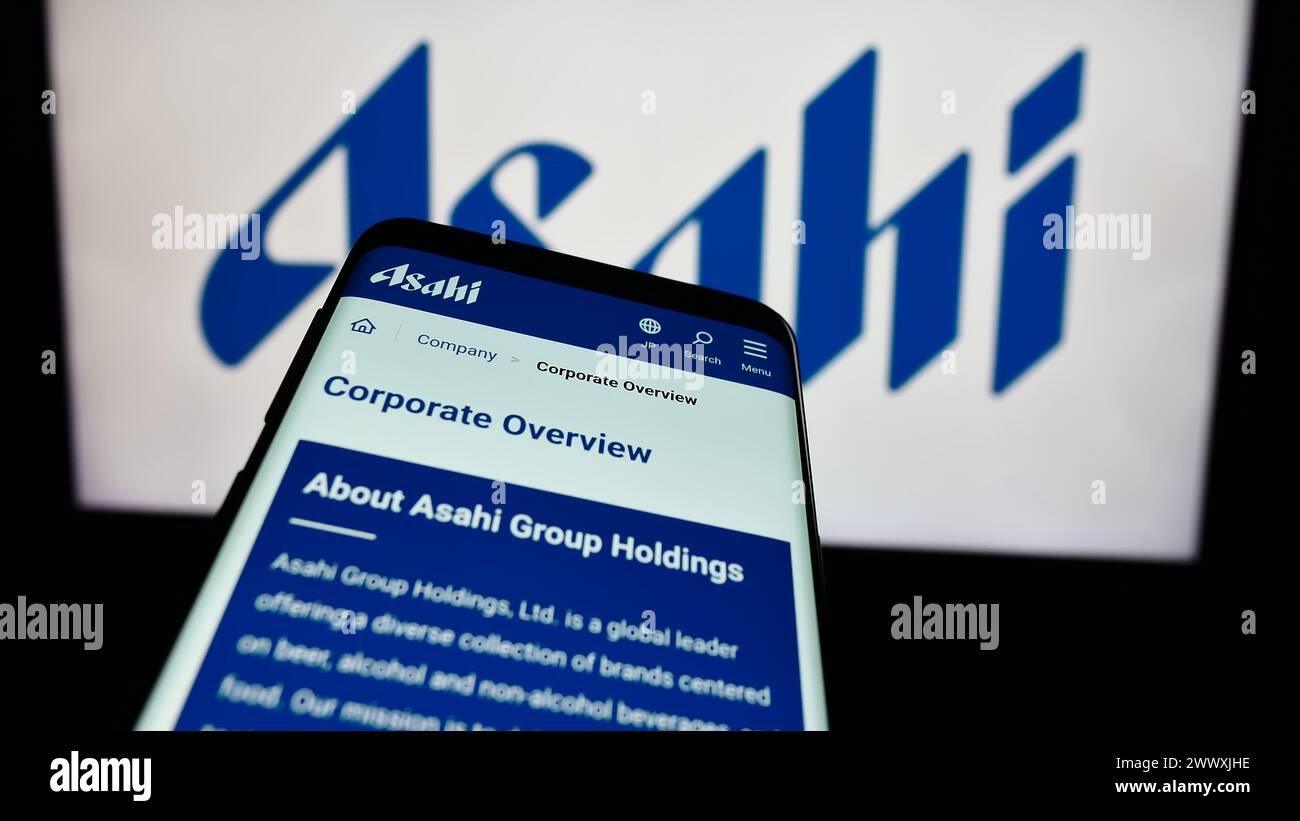Asahi beer logo hi-res stock photography and images - Alamy