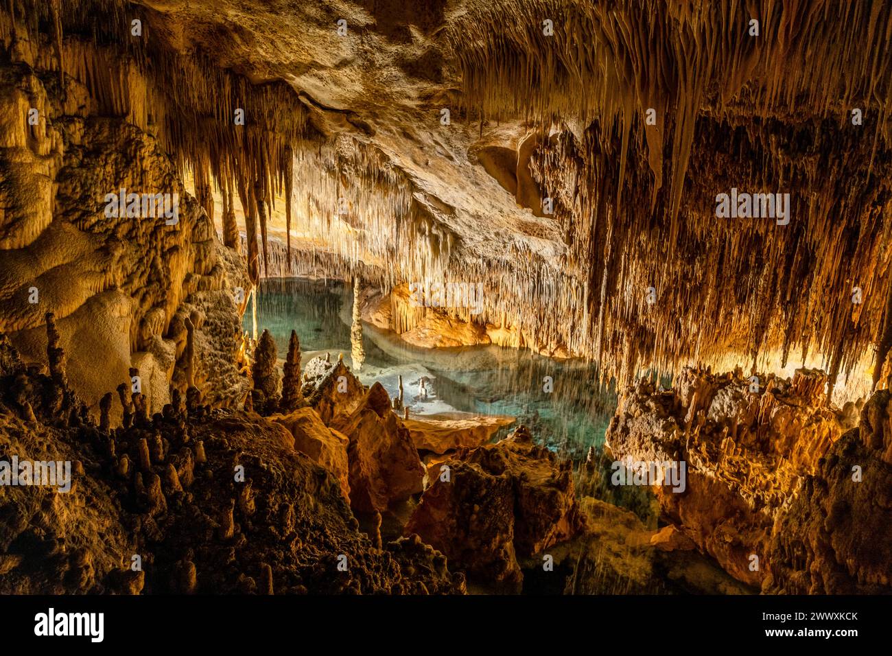 amazing photos of Drach Caves in Mallorca, Spain, Europe Stock Photo ...