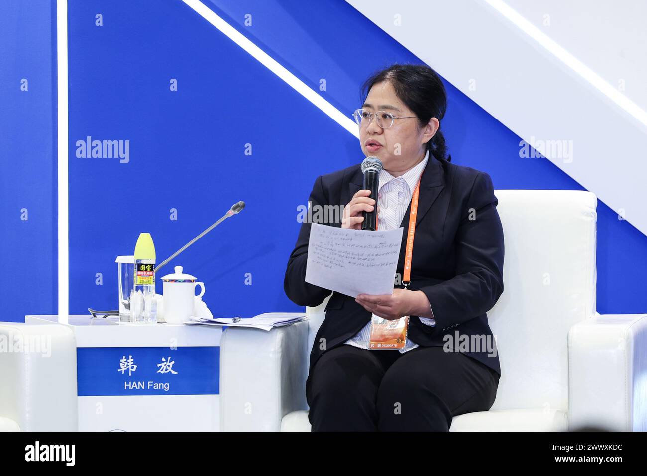 Boao, China's Hainan Province. 26th Mar, 2024. Han Fang, deputy ...