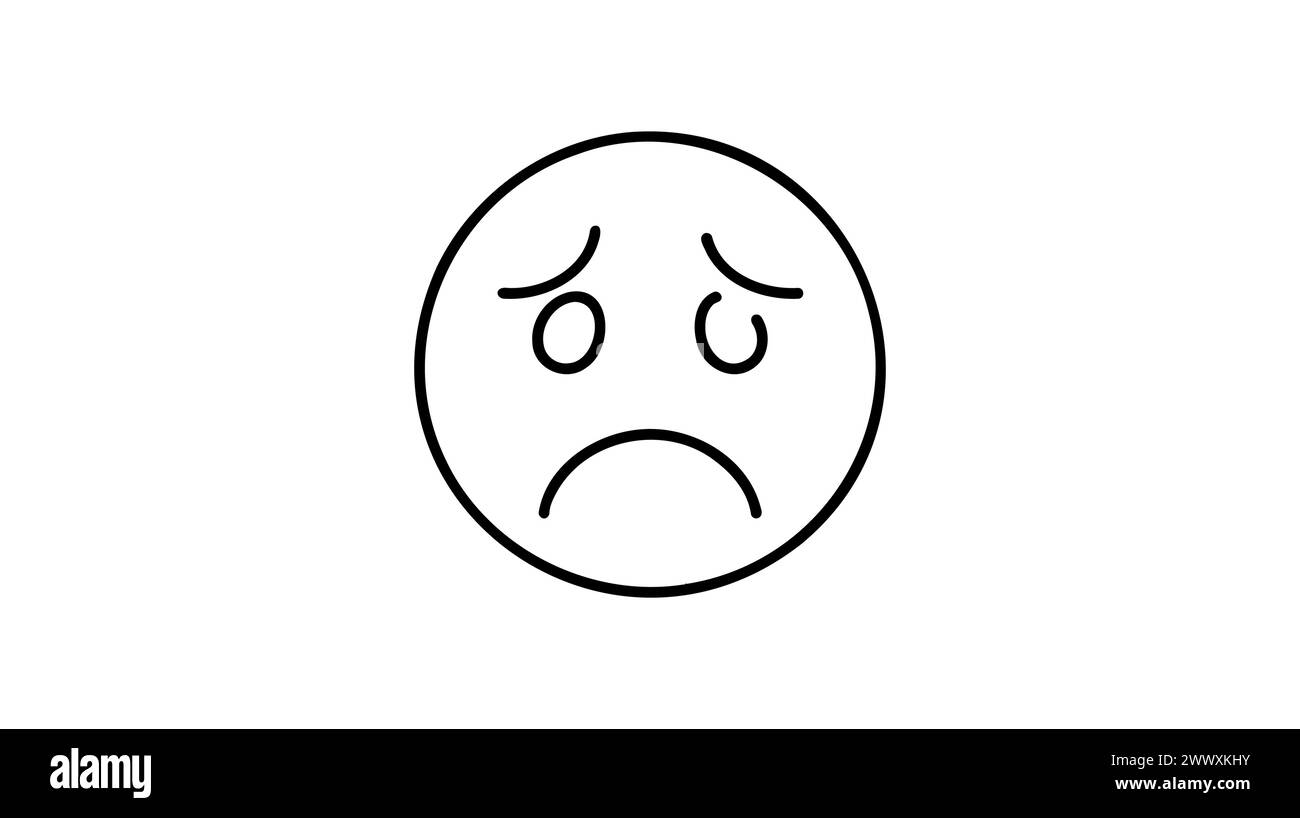 Tired emoji Black and White Stock Photos & Images - Alamy