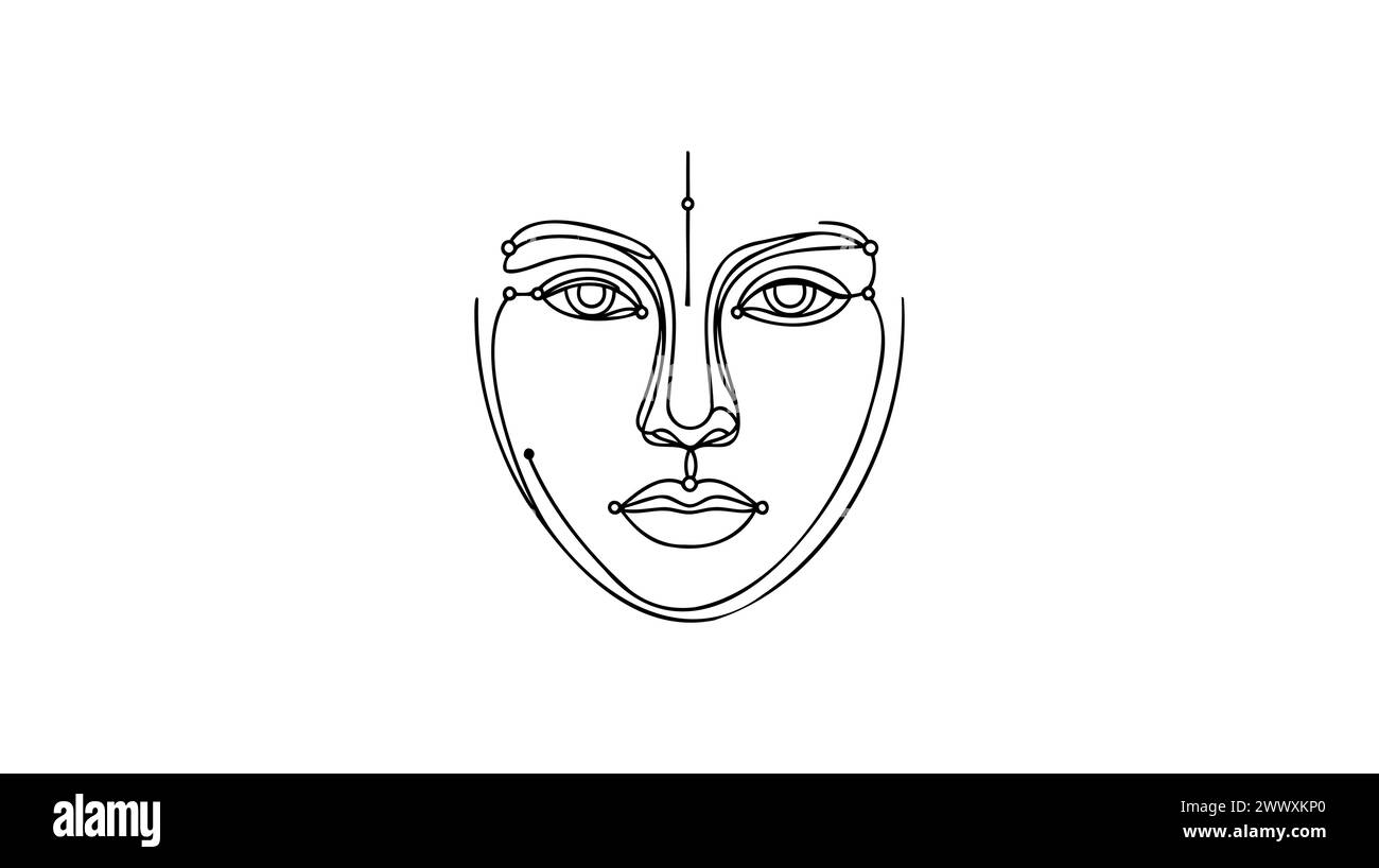 Face id icon. vector illustration on white background Stock Vector ...
