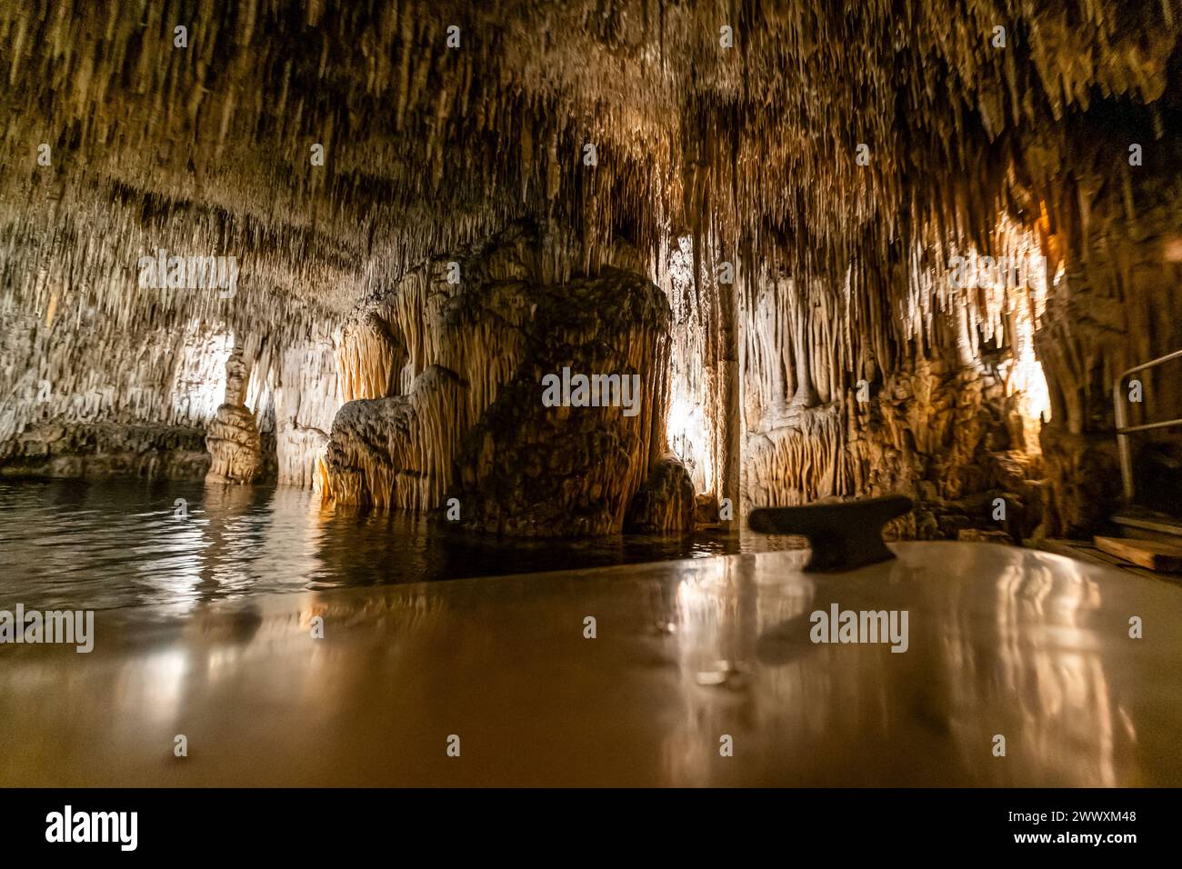 amazing photos of Drach Caves in Mallorca, Spain, Europe Stock Photo ...