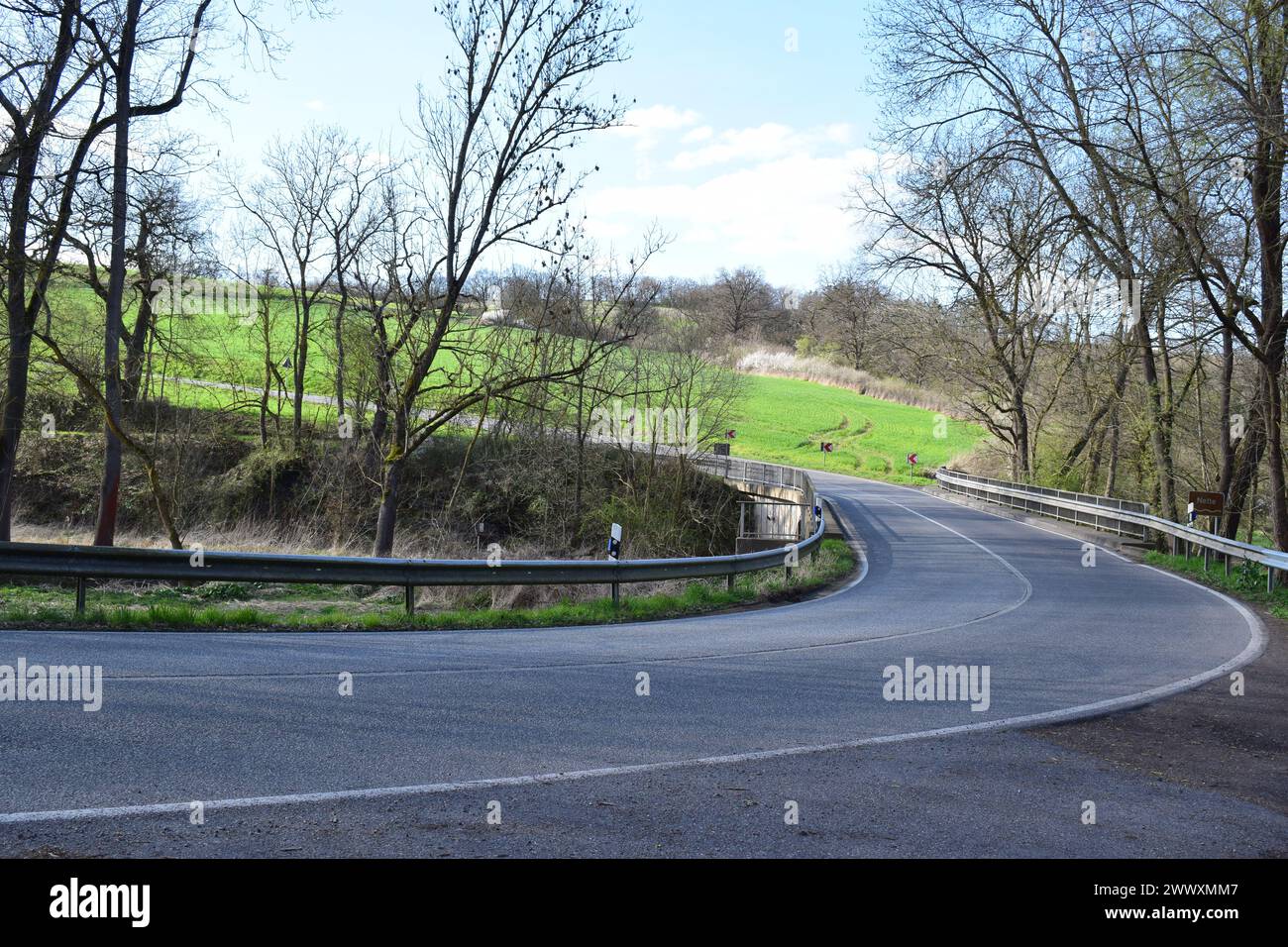 rural raod in early spring Stock Photo - Alamy