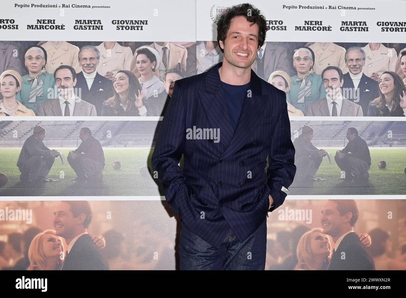 Rome, Italy. 26th Mar, 2024. Alberto Paradossi attends the photocall of ...