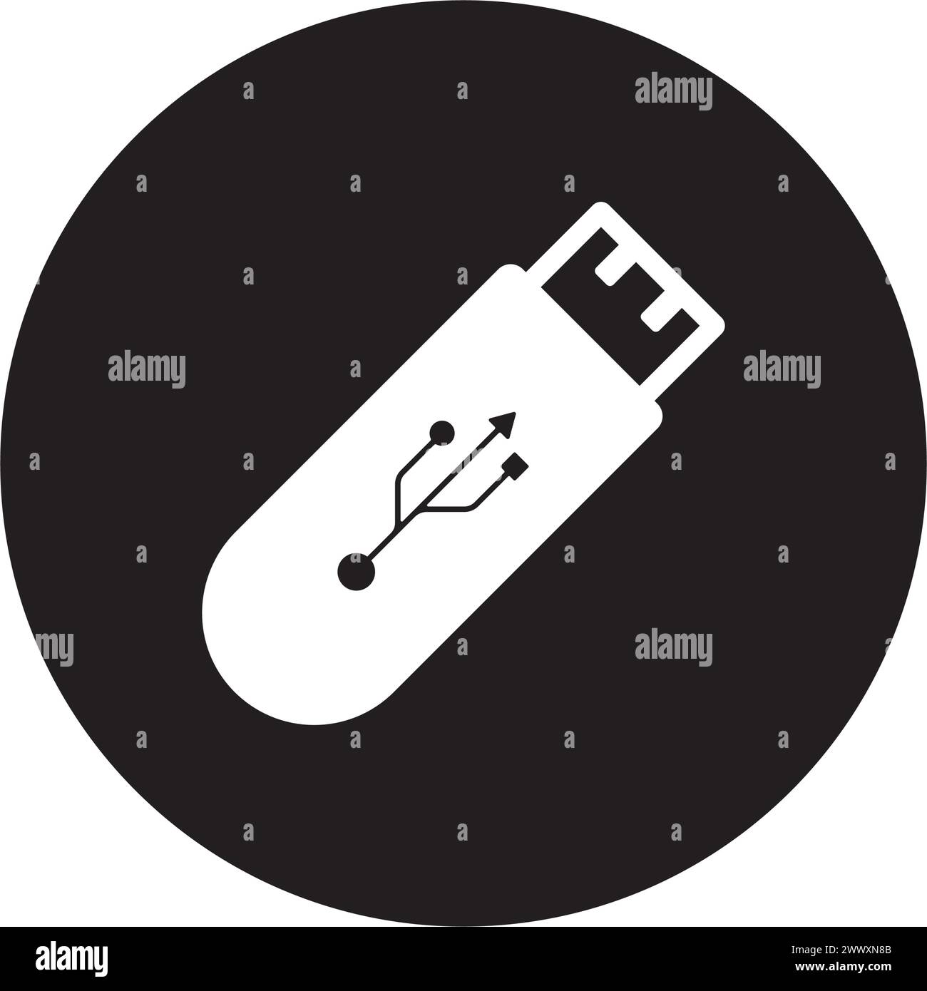 Usb port battery symbol hi-res stock photography and images - Alamy