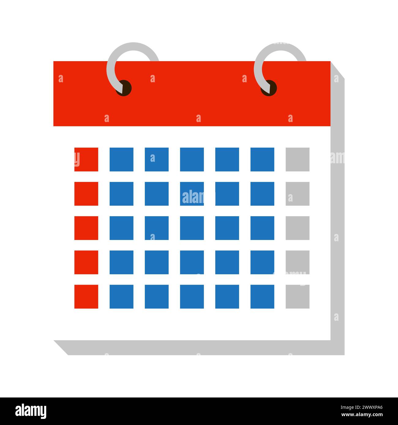 Desk calendar Stock Vector Images - Alamy