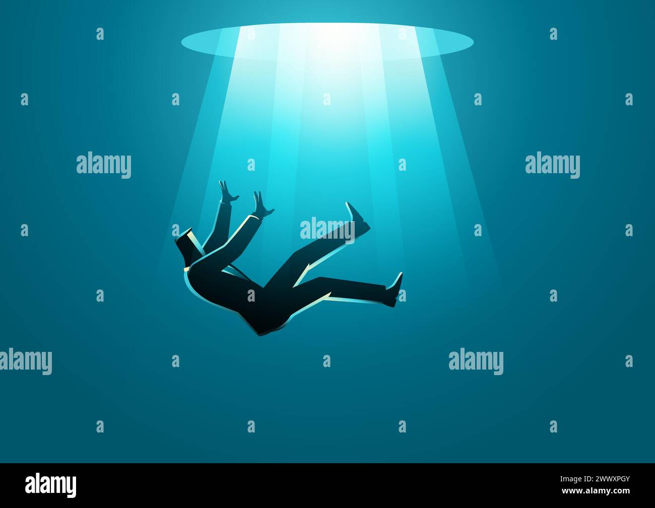 Deep uncertainty Stock Vector Images - Alamy