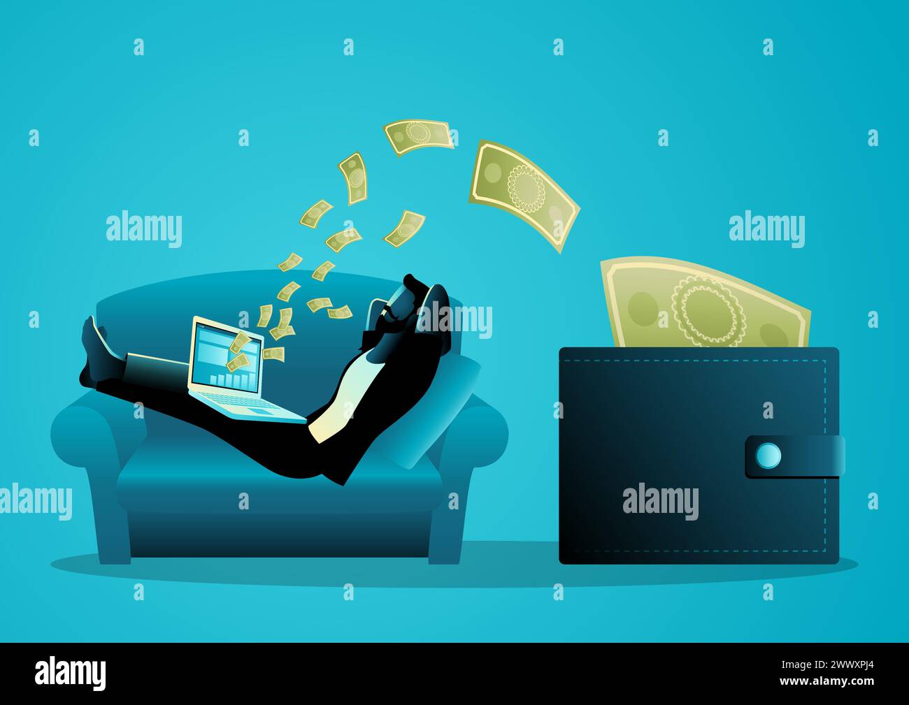 Freedom freelance Stock Vector Images - Alamy