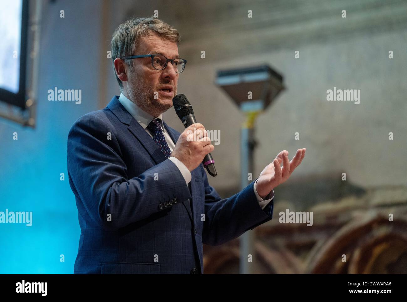 Prague, Czech Republic. 19th Mar, 2024. People in Need head Simon Panek ...