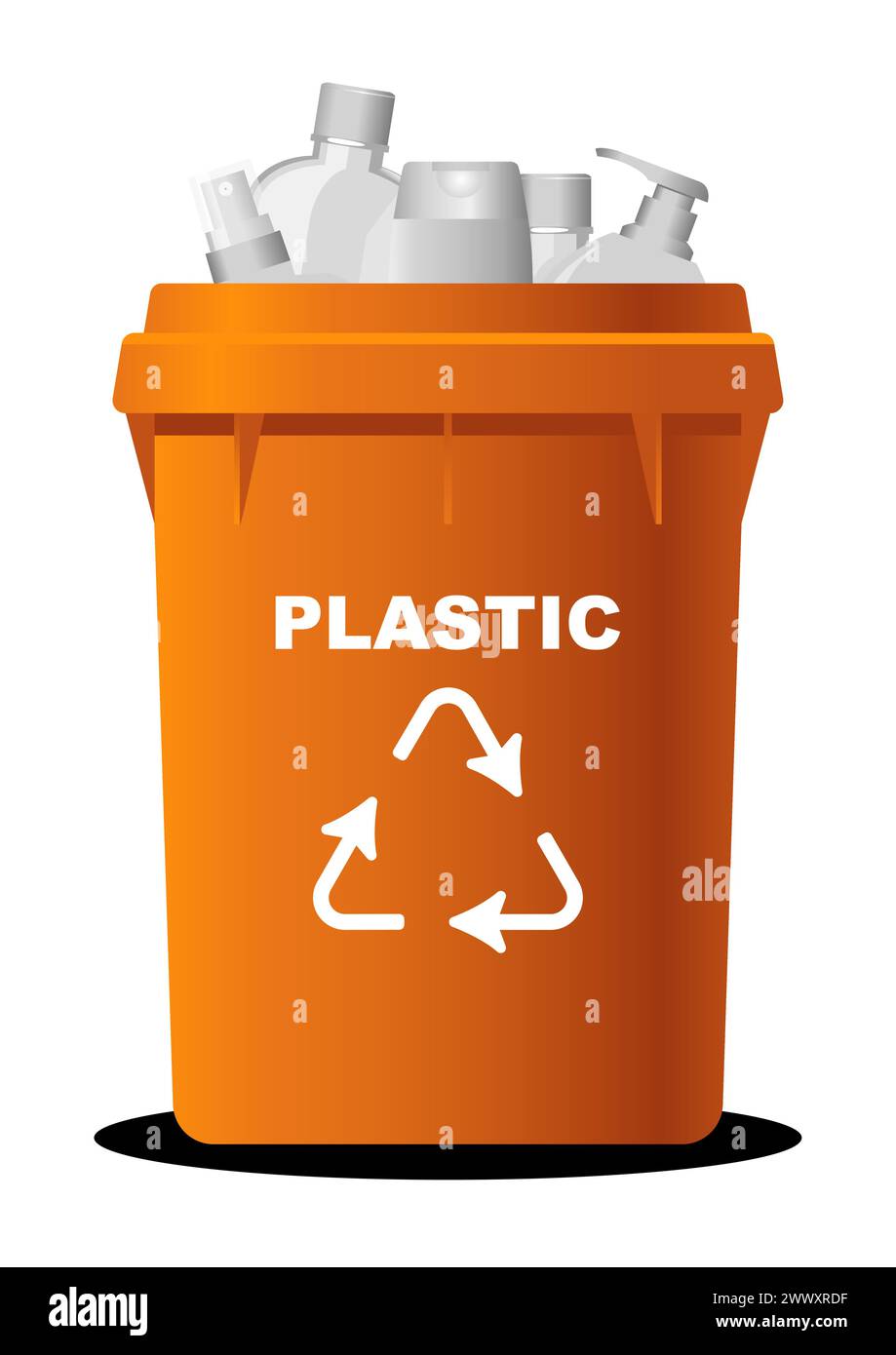 Waste image Stock Vector Images - Alamy