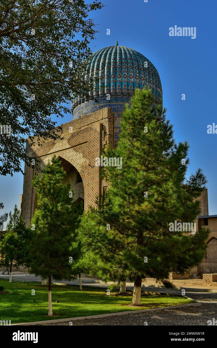 Gur-e-Amir Mausoleum, tomb of Timur the Conqueror, completed in 1404 ...