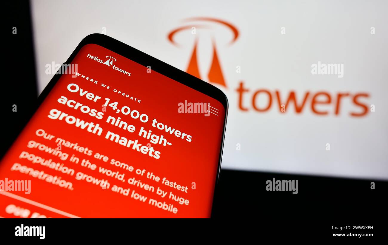 Helios towers logo hi-res stock photography and images - Alamy